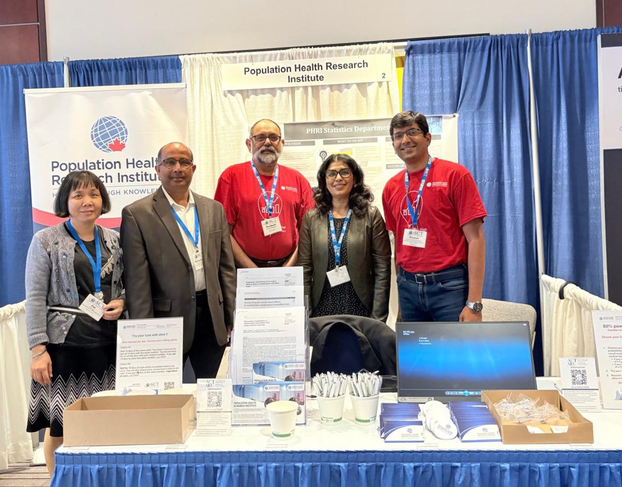 PHRI statisticians at SCT 2025 - News - PHRI